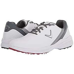 Callaway Men's Solana TRX v2 Golf Shoe, White/Grey, 10.5