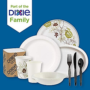 Dixie Ultra 6" Heavy-Weight Paper Plates by GP PRO (Georgia-Pacific), White, SXP6W, 1,000 Count (250 Plates Per Pack, 4 Packs Per Case)