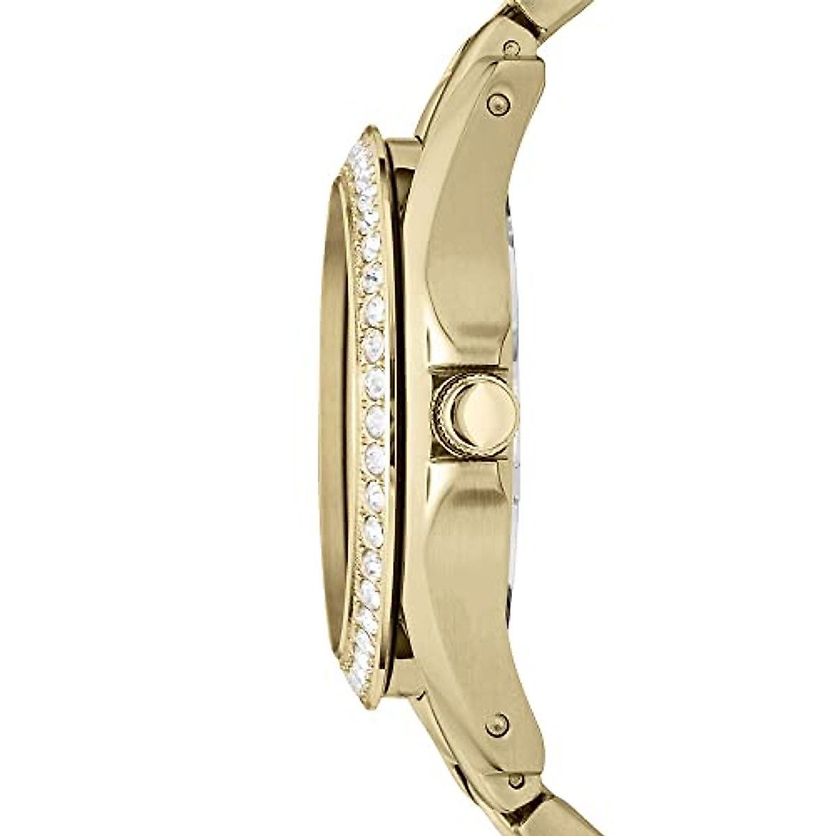Fossil Women's Riley Quartz Stainless Steel Multifunction Watch, Color: Gold Glitz (Model: ES3203)