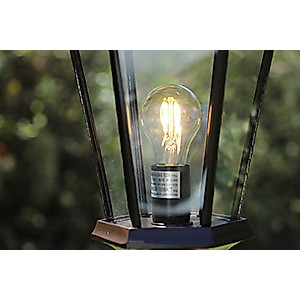 Kenroy Home 93432ORB Villa Waterproof Outdoor Lamp Post Light, Oil-Rubbed Bronze Finish
