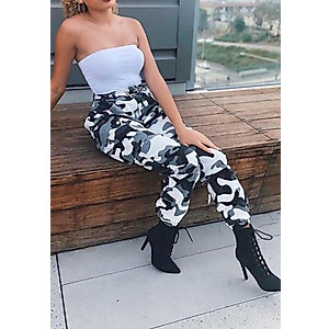 Voghtic Cargo Pants Women Camouflage, Camoflash Pants for Women, Cargo Pants Women