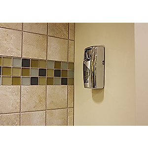 Rubbermaid Commercial 1793542 Standard Odor-Control Aerosol Dispenser, Dispenser with LCD Display, Chrome