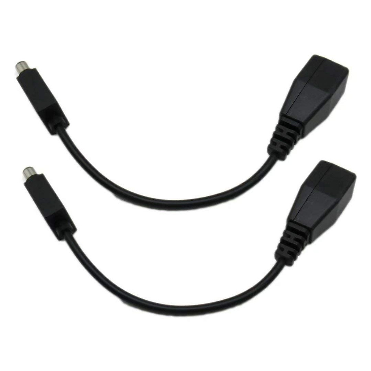 2 Pack Adapter Power Supply Adapter Wired Adapter Cord Cable Fits for Microsoft Xbox 360, for Microsoft Xbox One