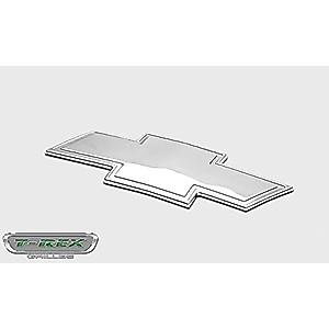 2007-2013 Silverado 1500, 07-10 HD Front Bowtie with Border, Polished, 1 Pc, Bolt-On - PN #19110