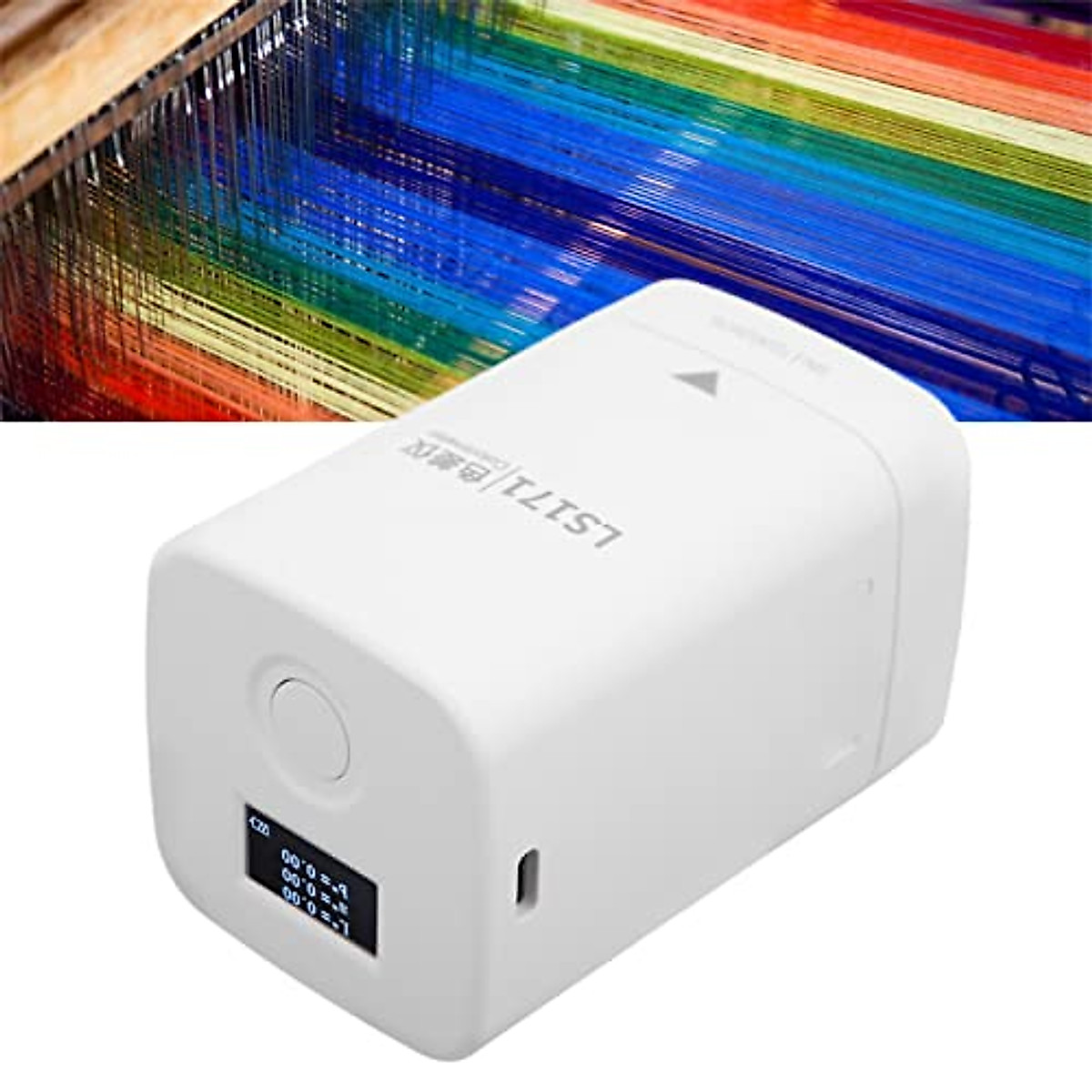 Color Difference Meter, QC Detection Chromatographic Instrument Electronic Color Cards Multiple Equations Multi Color Measurement for Textile Industry