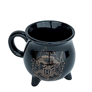 CULTUREFLY Harry Potter Mug Set in Gift Box with Sticker and Pin, Ceramic Coffee Mug, 12 oz.