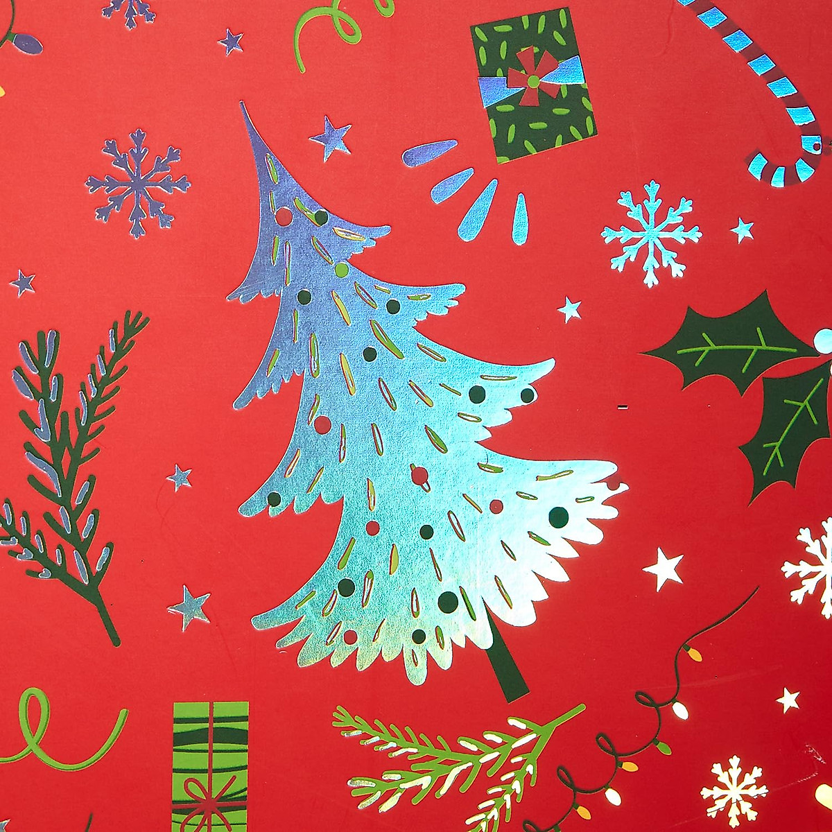 SUNCOLOR 12 Pack 14" Red Large Christmas Gift Boxes With Lids For Clothes Presents