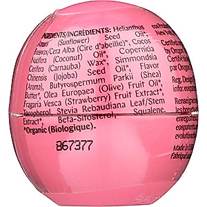 eos Lip Balm Smooth Sphere, Strawberry Sorbet, 0.25 Oz
