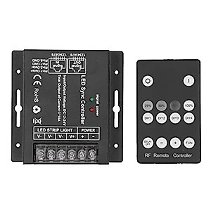 LED Touch Remote Controller Aluminium Alloy ireless Touch Remote LED Dimmer Controller for LED Strip Light DC12‑24V