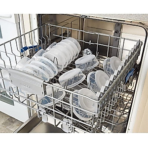 12 Pack 32 oz Food Storage Containers with Lids BPA-Free Leakproof Round Deli Cups Freezer Microwave Safe Meal Prep Containers Airtight Plastic Disposable Takeout Bowls for Kitchen and Restaurant Use