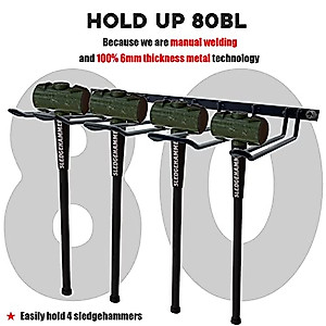 2 Pack Drill Holder, Power Tool Organizer Wall Mount, 80lb Heavy Duty Bearing Capacity Garage Storage, 4 Cordless Metal Shelf, Utility Storage Rack for Dewalt Cordless Tools Father Day Gifts