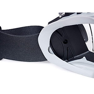 Bollé Safety Pilot 2 Safety Goggles Neo. Strap/Foam/Clear Pc ASAF- Platinum, one size (PSGPIL2-L16)