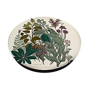 Wild flower | purple flower | Garden Botanical Foliage PopSockets Swappable PopGrip