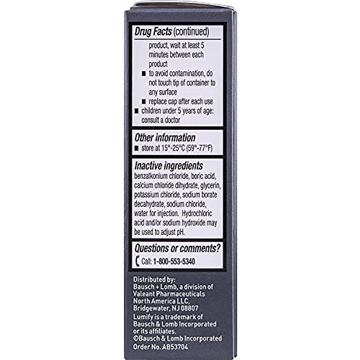 Lumify Eye Drops from Bausch + Lomb (Pack of 2)