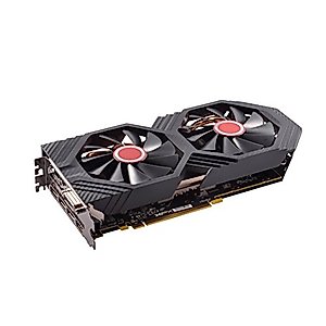 XFX Radeon RX 580 GTS XXX Edition 1386MHz OC+, 8GB GDDR5, VR Ready, Dual BIOS, 3xDP HDMI DVI, AMD Graphics Card (RX-580P8DFD6)