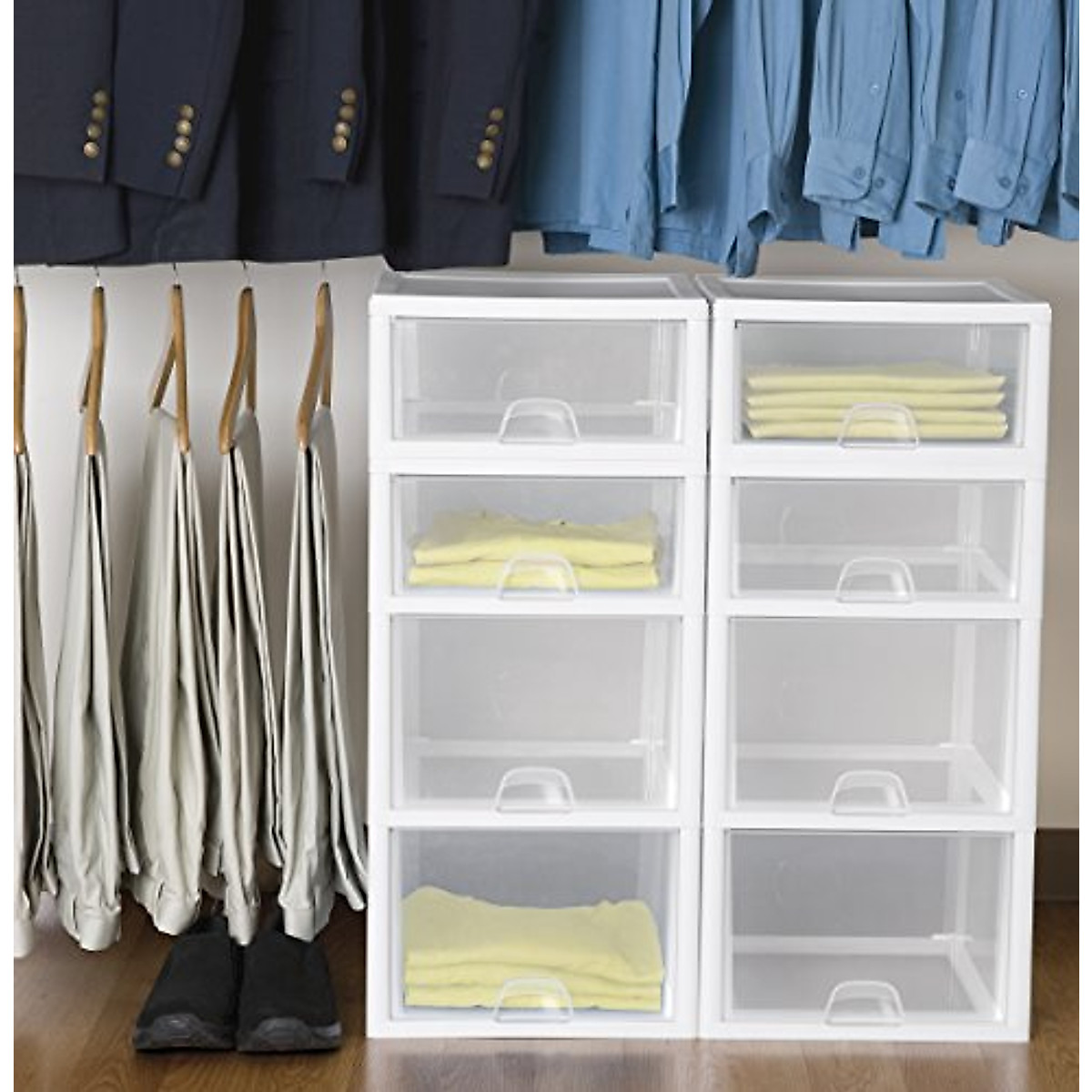 Sterilite 23018006 16 Quart/15 Liter Stacking Drawer