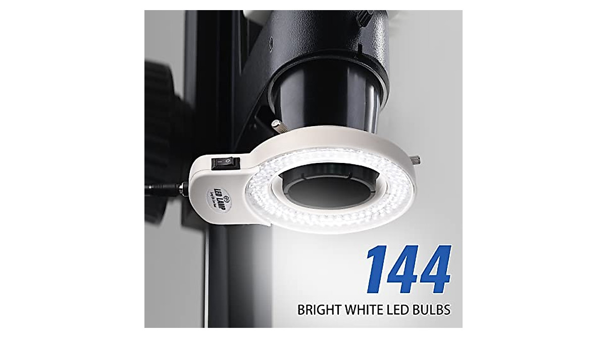 Annhua 144 LED Ring Light for Microscopes