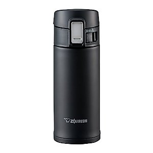 Zojirushi 12-Ounce/0.36-Liter Stainless Mug, Black