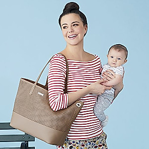 Skip Hop Duet 2-in-1 Diaper Tote, Taupe