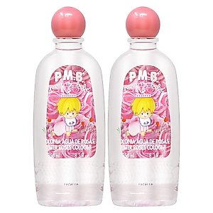 P.M.B. Colonia Infantil Baby Cologne (Pink) 250ml 8.3oz (Pack of 2)