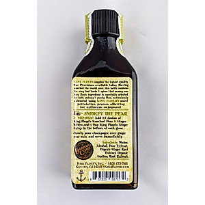 King Floyd's, Artisanal Scorched Pear & Ginger Bitters, Hand Crafted, Made from the Torched Carmalized Pears, Unique Bitters for a Unique Cocktail, 100ml, Bar Provisions, Bitters for Cocktails
