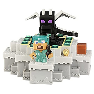 Treasure X Minecraft Caves & Cliffs Ender Dragon. Mine & Craft Character . Mine, Discover & Craft with 20 Levels of Adventure, Will You find The Real Gold Dipped Treasure?