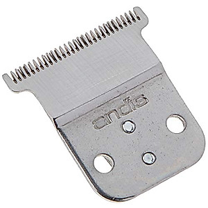 Andis Carbon Stainless-Steel Deep-Tooth Replacement T-Blade – for Model D-8, Slim-Line Pro-Li Cord/Cordless Trimmer - Close & Sharp Cutting, Zero-Gapped, Dependable & Long-Life Blade – Silver