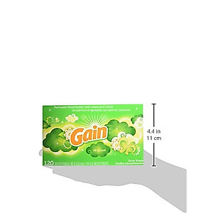 Gain Original Dryer Sheets, 120 Count