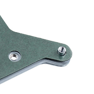 GENNEL Metal LGA1700 Motherboard Backplate, CPU Radiator Base Heatsink Mounting Backplane for Intel LGA 1700