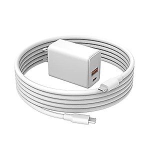 30W Fast Charger for Google Pixel 7 7 Pro,6 6a 6 Pro 5G 2022 2021 Phone Charging Wall Block and 6Ft Cable Power Cord Supply Adapter