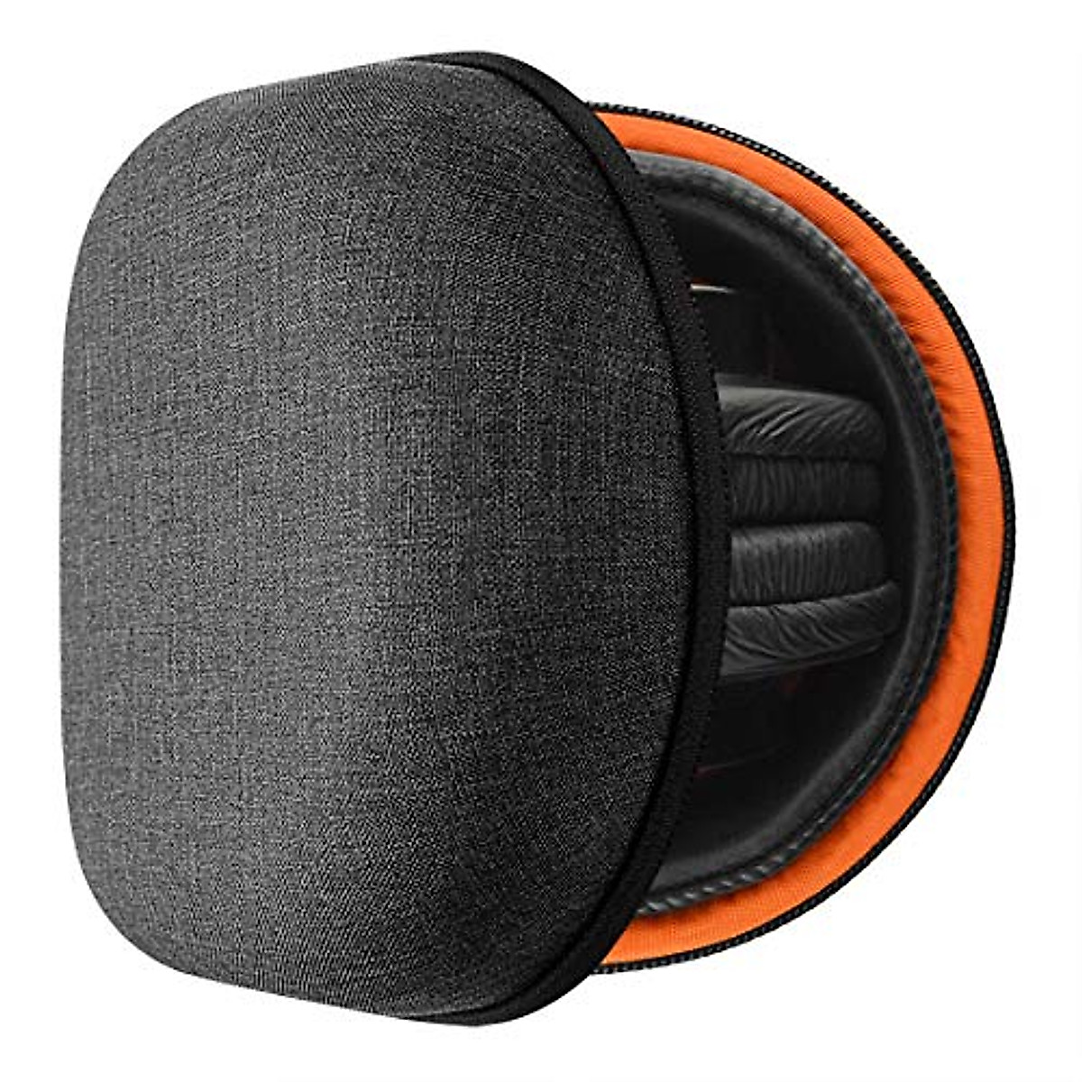 Geekria Shield Case Compatible with Sony MDR-V6, MDR-V600, MDR-V900HD, MDR-7506 Headphones, Replacement Protective Hard Shell Travel Carrying Bag with Cable Storage (Dark Grey)