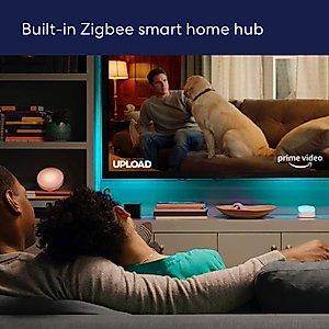 Certified Refurbished Amazon eero 6 dual-band mesh Wi-Fi 6 router, with built-in Zigbee smart home hub