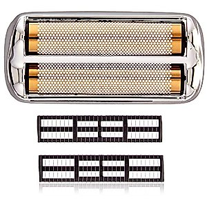 BabylissPRO Replacement Foil Shaver Head with 2 Cutters for FXRF2 SILVER