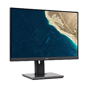 Acer B247W bmiprzx 24" Full HD (1920 x 1200) IPS Monitor - 4ms Response Time | 16:10 Aspect Ratio (Display, HDMI & VGA Ports)