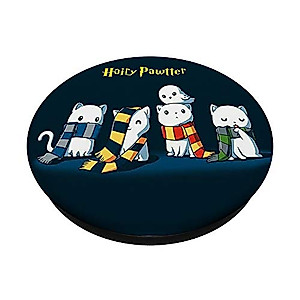 Hairy Pawter Potter Cats Cute design PopSockets PopGrip: Swappable Grip for Phones & Tablets