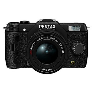 Pentax Q7 (Black) Zoom Lens Kit with 02 Standard Zoom 5-15mm f/2.8-4.5 - International Version (No Warranty)