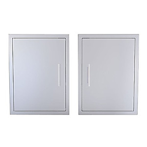Sunstone BA-DV1724 Beveled Frame Vertical Single Access Door, 17" by 24"