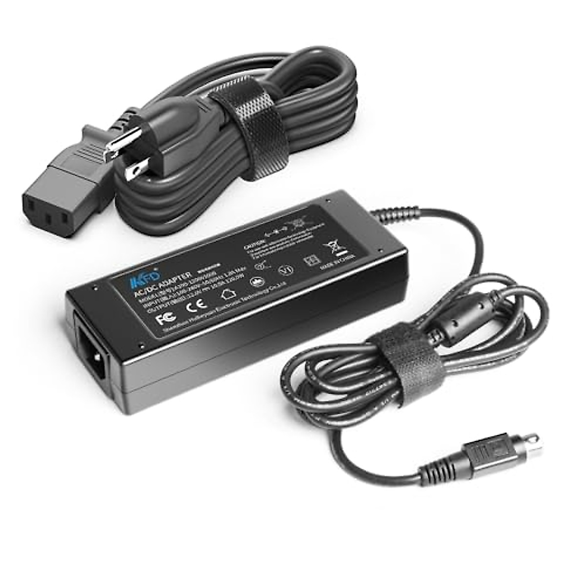 KFD 12V 10A AC Adapter for Synology NAS DiskStation DS1520+ Charger DS1522+ DS916+ DS918+ DS920+ DS923+ DS723+ DS420+ DS423+ DS620slim DS720+ DS418 DS718+ DS1019+ NAS Server Power Supply Cord Cable
