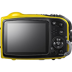 Fujifilm FinePix XP80 Waterproof Digital Camera with 2.7-Inch LCD (Yellow)