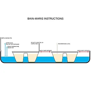 GTR SOURCE Oven Safe Medium Plastic Bain-Marie baking containers - Pudding/Flan - Not Reusable - 250mL/ 8oz - (Pack of 8), Clear, PUDIM03