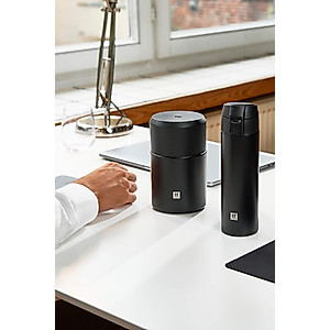 ZWILLING Thermo Travel Bottle, 15.2 oz, Matte Black