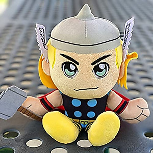 Bleacher Creatures Marvel Thor 8" Kuricha Sitting Plush- Soft Chibi Inspired Toy