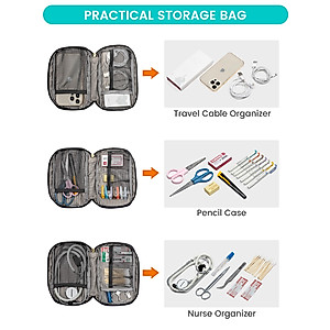 LOVEVOOK 17 Inch Laptop Backpack For Women Work Large Travel Backpack Purse, Nurse Bag College Backpack, Teacher Doctor Business Laptop Bag, Waterproof Wide Open Computer Back pack, Black-Beige-Brown