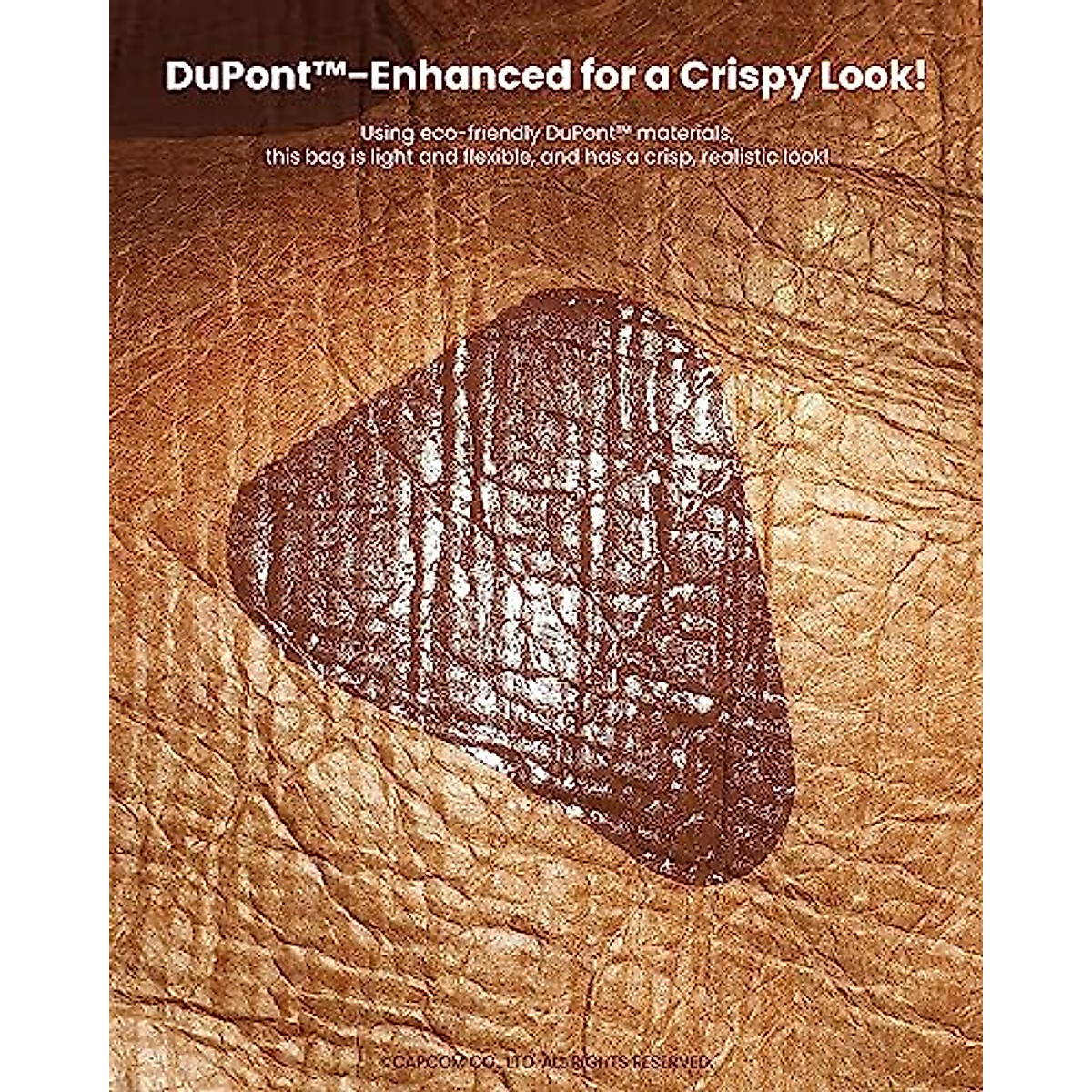 tomtoc Steak Daily Sling Bag, Monster Hunter Mini Crossbody Bag, Eco-friendly DuPont Material, Great for Holding Mobile Phones, Cosmetics, Keys, AirPods, Credit Cards, A Must-have for Hungry Hunters!