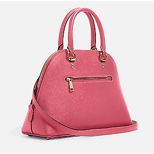 Coach Cross grained Leather Katy Satchel (IM Watermelon)