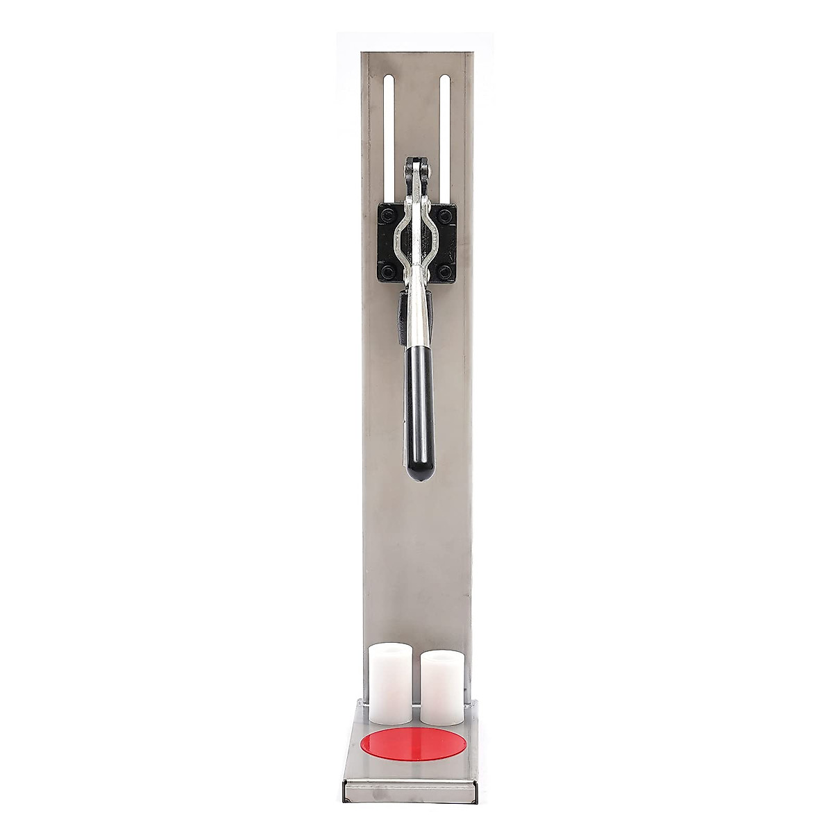 Stainless Steel Manual Wine Bottle Corking Machine Hand Pressure Manual Corker Cork Wine Bottle Corking Inserting Stopper Tools 2 POM heads