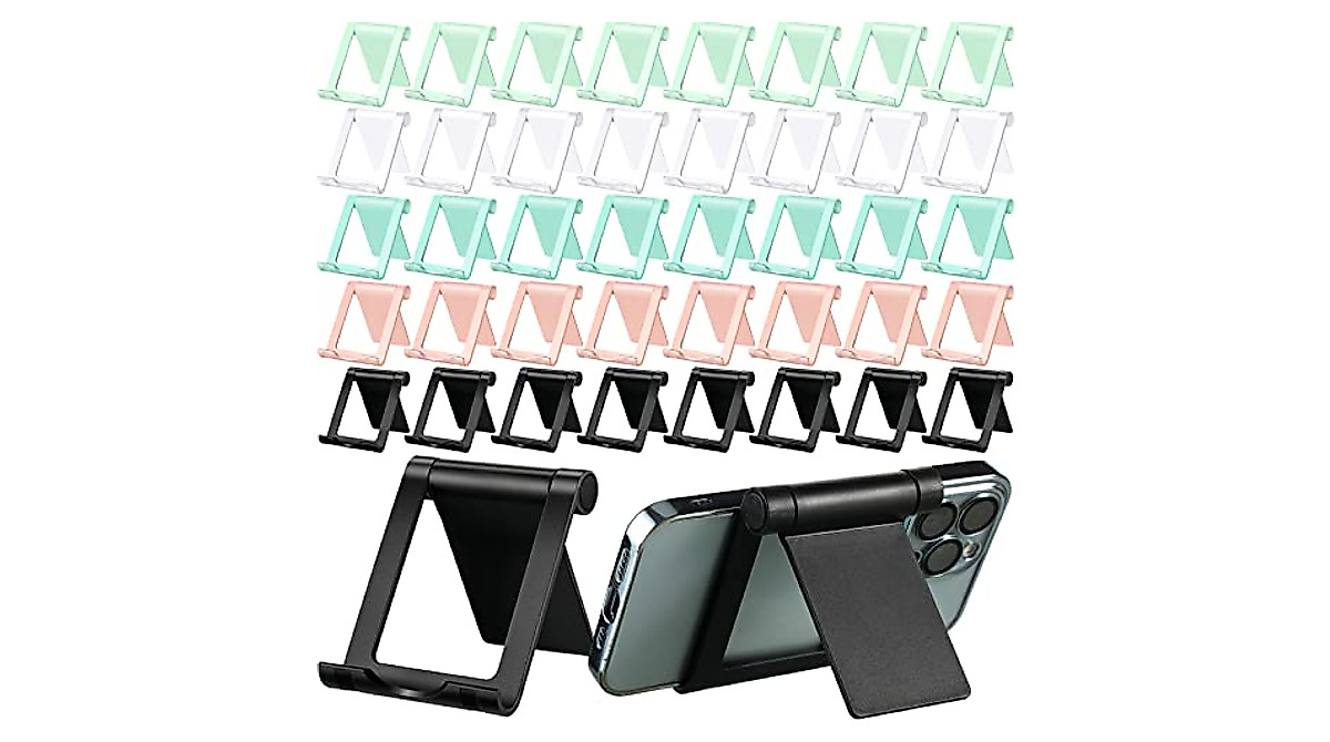 40 Pcs Portable Cell Phone Stand for Travel and Home