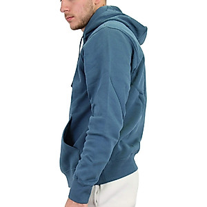 Nike Sportswear Club Fleece, Men's Graphic Pullover Hoodie (Ash Green/White, X-Large)