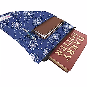 Blowball Book Sleeve - Book Cover for Hardcover and Paperback - Book Lover Gift - Notebooks and Pens Not Included