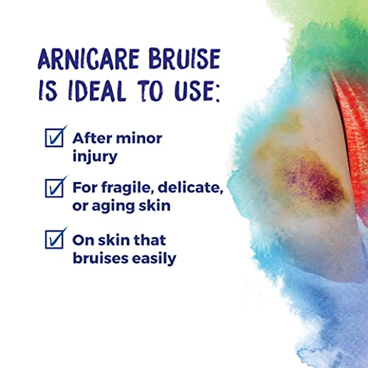 Boiron Arnicare Bruise Gel for Pain Relief from Bruising and Swelling or Discoloration from Injury - 1.5 oz